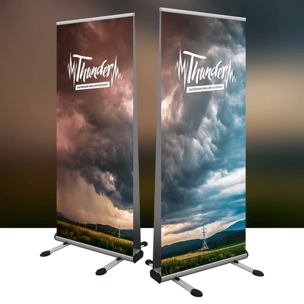 Thunder Outdoor Roller Banner | Yellowbox Signs And Graphics Limited